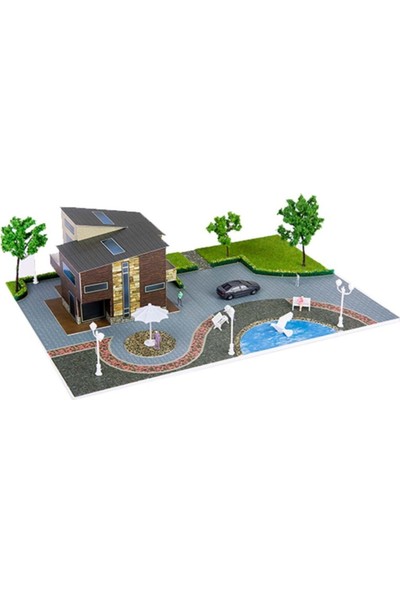 Eshel Üç Boyutlu Antik Villa 1/100 1+1