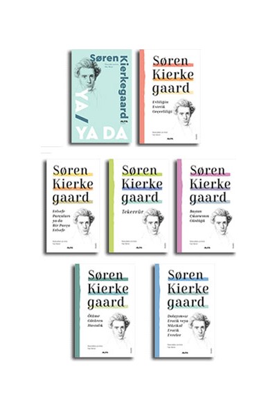 Soren Kierkegaard 7 Kitap Felsefe Seti Soren Kierkegaard 7 Kitap Felsefe Seti