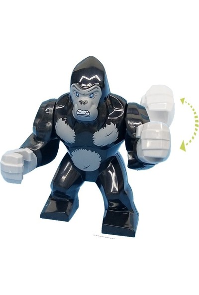 Xinh Godzilla Movie Dev Mini Figür King Kong Gorilla Z-8 Xinh Godzilla Movie Dev Mini Figür King Kong Gorilla Z-8