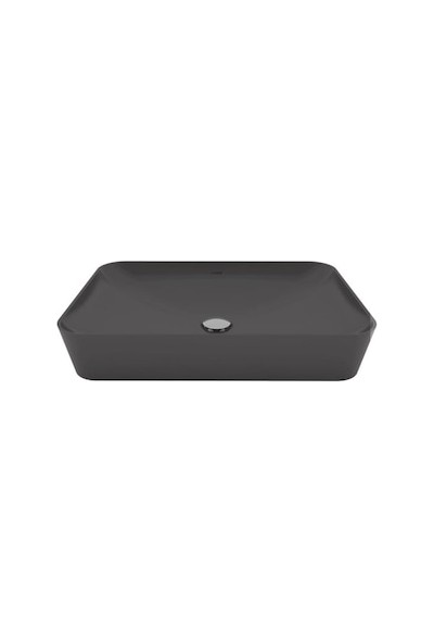 Creavit UL060 60X40 cm Set Üstü Lavabo Antrasit Mat Creavit UL060 60X40 cm Set Üstü Lavabo Antrasit Mat