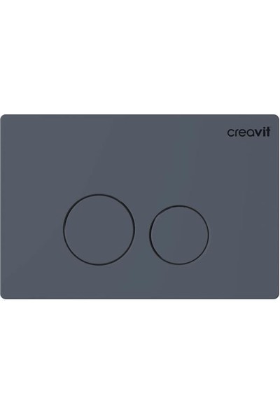 Creavit Mat Basalt Rezervuar Kumanda Paneli Butonu GP9002.05 Creavit Mat Basalt Rezervuar Kumanda Paneli Butonu GP9002.05