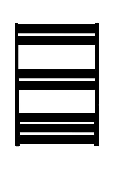 Mat Siyah Alüminyum Havlupan 50*70 cm Termorad Petsa Slim Mat Siyah Alüminyum Havlupan 50*70 cm Termorad Petsa Slim