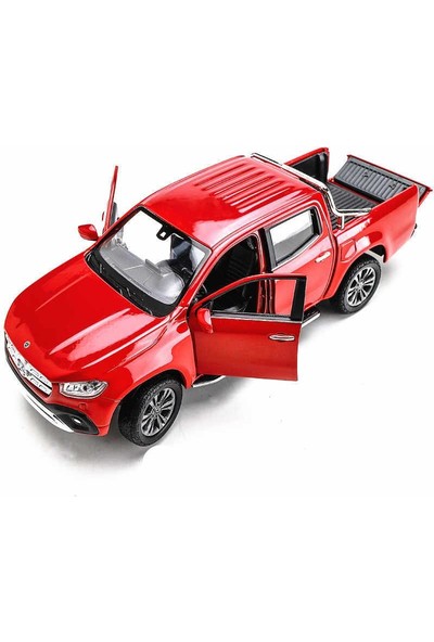 Welly Mercedes-Benz X-Class Kırmızı 1:27 Model Araba Welly Mercedes-Benz X-Class Kırmızı 1:27 Model Araba