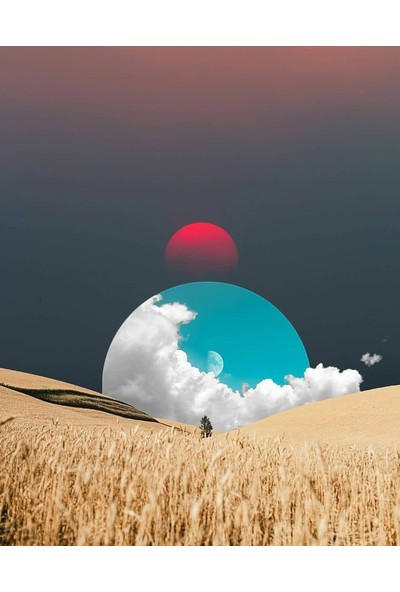 Movas Sanat Buğday Tarlasında Gece Elmas Mozaik Puzzle Tablo 40 x 50 cm E20203113M Movas Sanat Buğday Tarlasında Gece Elmas Mozaik Puzzle Tablo 40 x 50 cm E20203113M