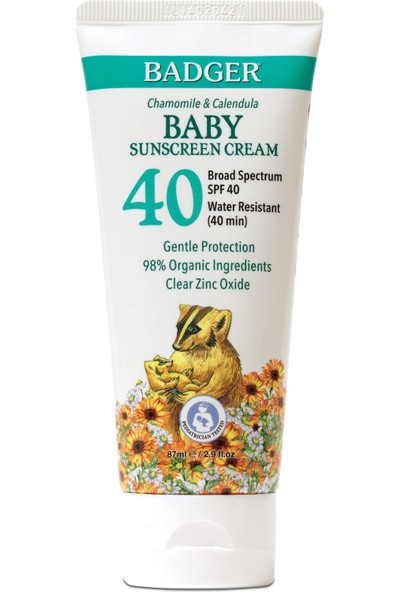 Badger Bebek Güneş Kremi SPF40 Badger Bebek Güneş Kremi SPF40