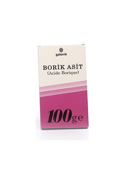 Galenik Borik Asit - 100G Galenik Borik Asit - 100G