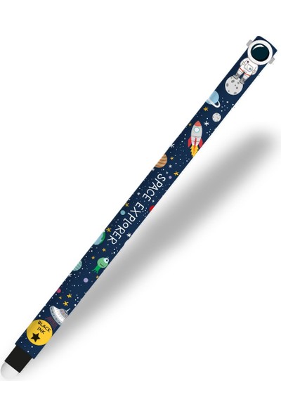 Legami Silinebilir Siyah Renkli Jel Kalem Astronot Mat Siyah