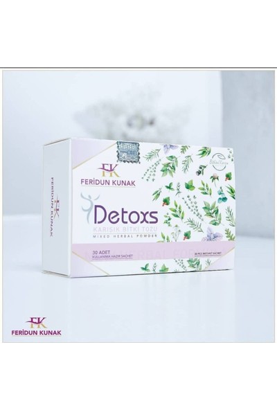 Feridun Kunak Detoks Bitki Çayı 150 gr 5 gr x 30'lu Feridun Kunak Detoks Bitki Çayı 150 gr 5 gr x 30'lu