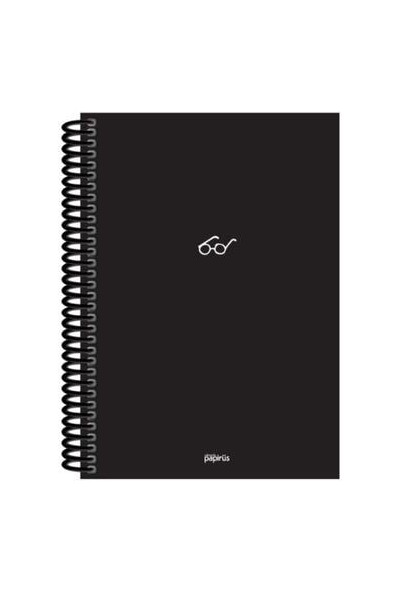 Papirüs A4 Desenli Sert Kapaklı Çizgisiz Defter 19 x 27 cm