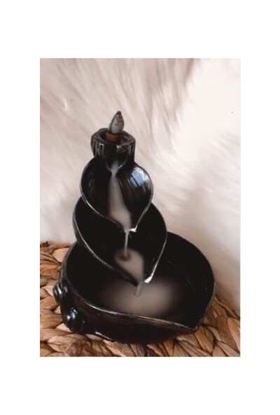 Megahomedekor Dekoratif Geri Akış Şelale Tütsülük + 5 Adet Şelale Tütsü Megahomedekor Dekoratif Geri Akış Şelale Tütsülük + 5 Adet Şelale Tütsü