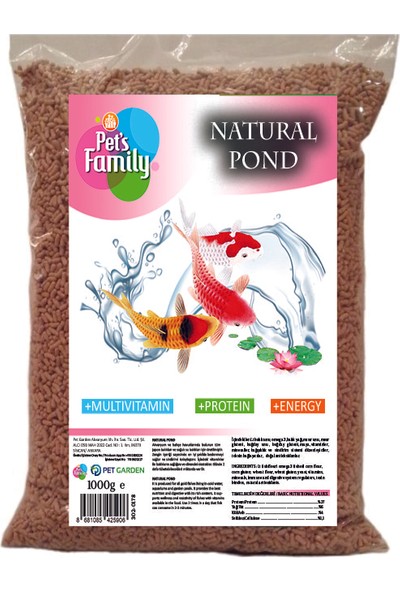 Pets Family Natural Pond 1kg