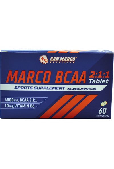 Marco Bcaa 2:1:1 Tablet Marco Bcaa 2:1:1 Tablet