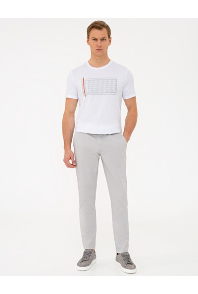 Pierre Cardin Taş Slim Fit Chino Pantolon 50240397-VR049 Pierre Cardin Taş Slim Fit Chino Pantolon 50240397-VR049