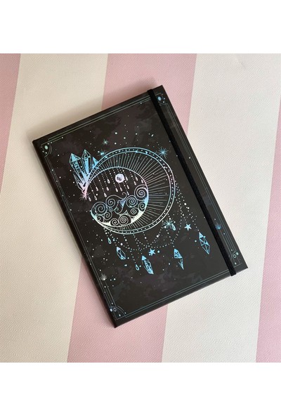 Lolla Box Kristal Tarot Lastikli Defter Lolla Box Kristal Tarot Lastikli Defter