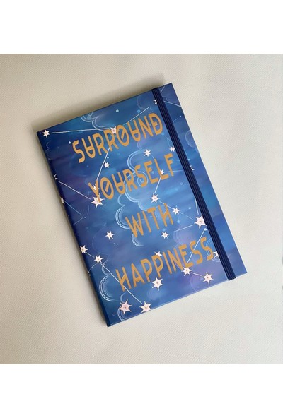 Lolla Box Surround Yourself Lastikli Defter Lolla Box Surround Yourself Lastikli Defter