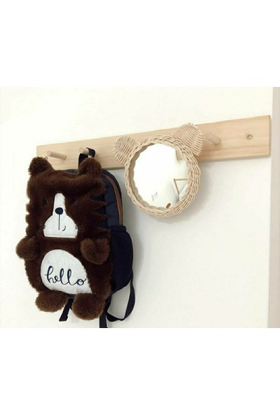 Babyroomstore Ahşap Askılık Bebek Çocuk Odası Askılık