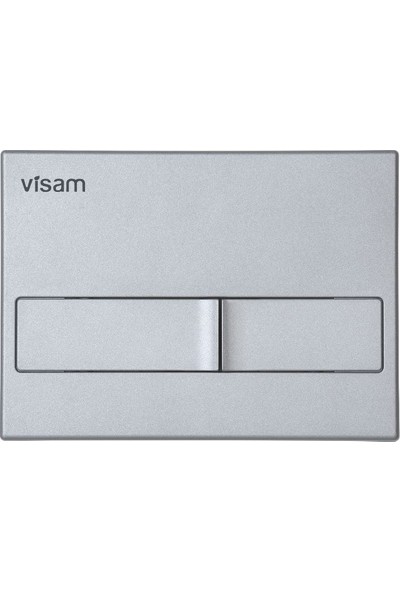 Visam Karina Iki Kademeli Mat Krom Kumanda Paneli Visam Karina Iki Kademeli Mat Krom Kumanda Paneli