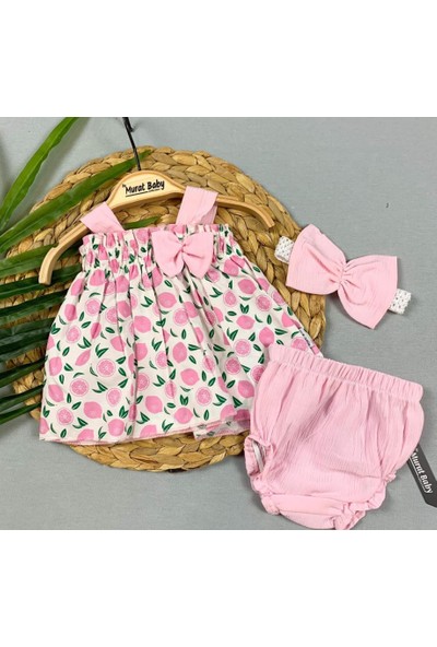 Murat Baby Bebek Meyveli Elbise