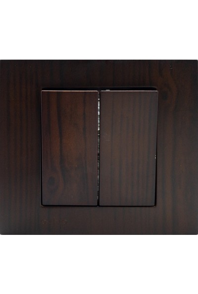 Ovivo Grano Woods Ceviz Komütatör Çerçeveli