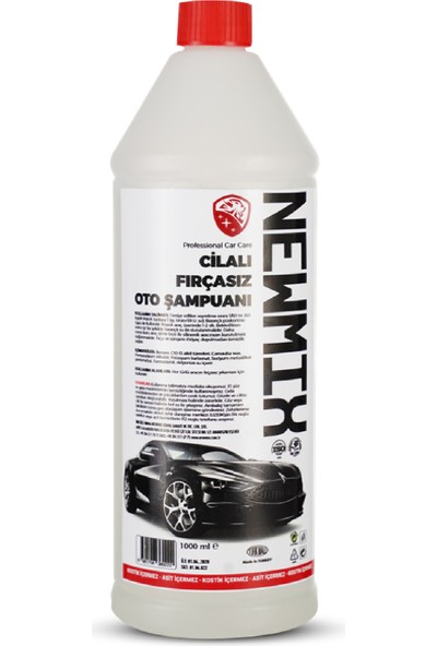 Newmix Cilalı Fırçasız Oto Şampuanı 1.000 ML Newmix Cilalı Fırçasız Oto Şampuanı 1.000 ML