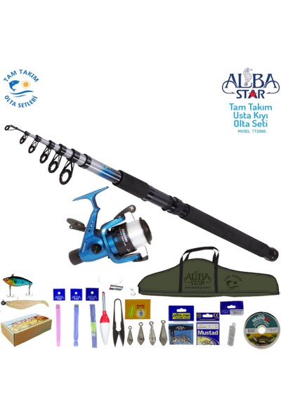 Albastar Tam Takım Usta Kıyı Olta Seti TTS005