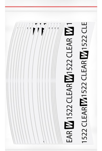 Walker Tape 1522 Clear™ Protez Saç Bandı Oval ''c'' (2,0cm x 7,5cm) 36 Adet Walker Tape 1522 Clear™ Protez Saç Bandı Oval ''c'' (2,0cm x 7,5cm) 36 Adet