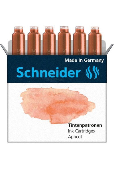 Schneider Dolmakalem Kartusu 6'lı Açık Kahve