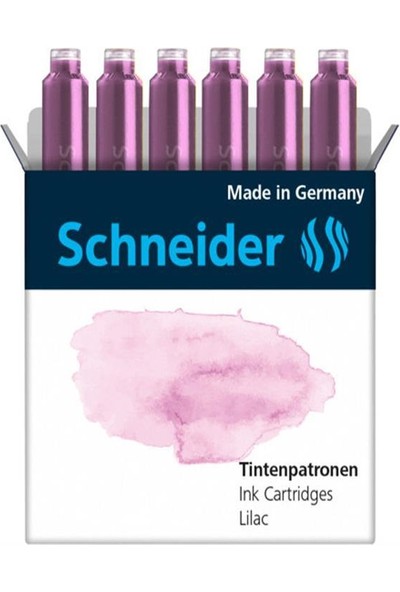 Schneider Dolmakalem Kartusu 6'lı Leylak Schneider Dolmakalem Kartusu 6'lı Leylak