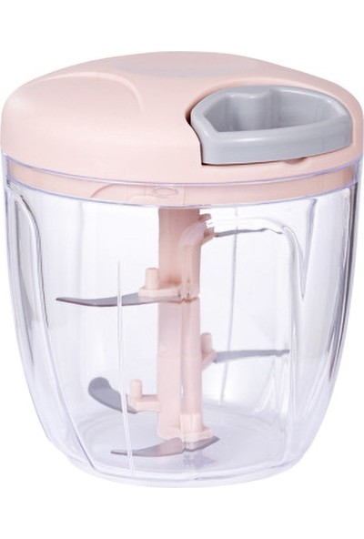 E-Dahane Büyük Boy 5 Bıçaklı Ipli El Rondosu Doğrayıcı