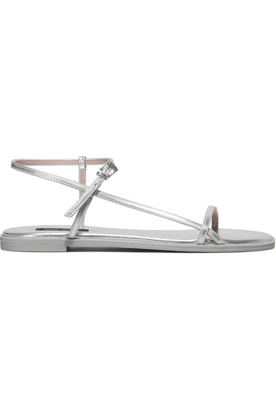 Nine West Melsa 1fx Gümüş Kadın Sandalet