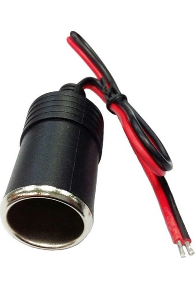 Molix Araç Çakmaklık Uzatıcı Dişi Kablo Boş Çakmak Soketi 12V - 24V Molix Araç Çakmaklık Uzatıcı Dişi Kablo Boş Çakmak Soketi 12V - 24V