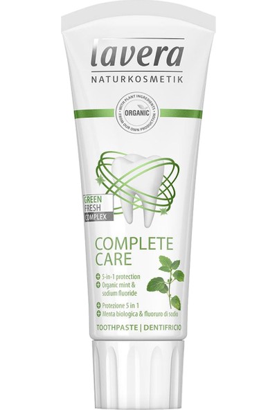 Lavera Vegan & %100 Doğal Diş Macunu Tam Bakım 75 ml