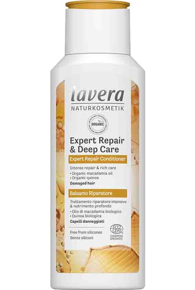Lavera Expert Vegan & %100 Doğal Derin Bakım&onarıcı Saç Kremi 200 ml Lavera Expert Vegan & %100 Doğal Derin Bakım&onarıcı Saç Kremi 200 ml