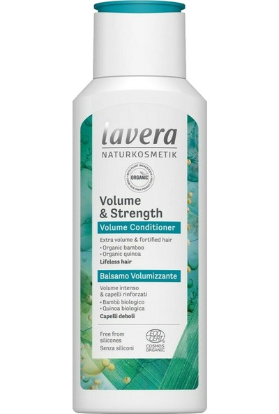 Lavera Hacim ve Güç Kazandıran Vegan & %100 Doğal Saç Kremi 200 ml Lavera Hacim ve Güç Kazandıran Vegan & %100 Doğal Saç Kremi 200 ml