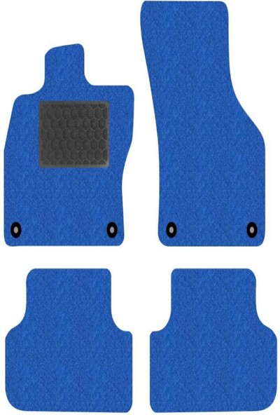 Tegin Skoda Fabia 1 1999-2007 Mavi Halı Beyaz Kenar Petek Topuk Halı Paspas Tegin Skoda Fabia 1 1999-2007 Mavi Halı Beyaz Kenar Petek Topuk Halı Paspas