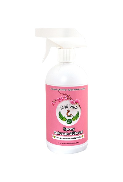 Yeşil Vadi 500 ml Sprey Sıvı Solucan Gübresi Yeşil Vadi 500 ml Sprey Sıvı Solucan Gübresi