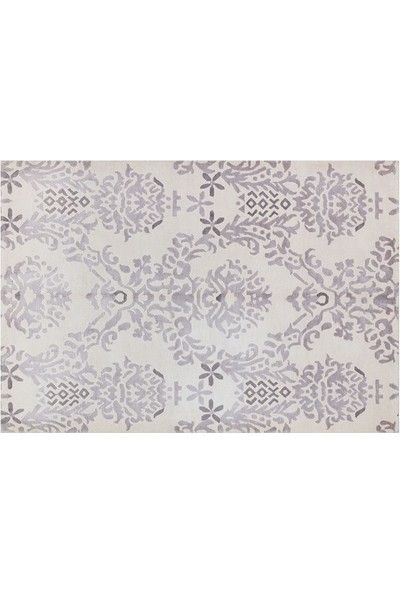 Allmode Tulipa A-597 WhiteSilver El Dokuma Halı