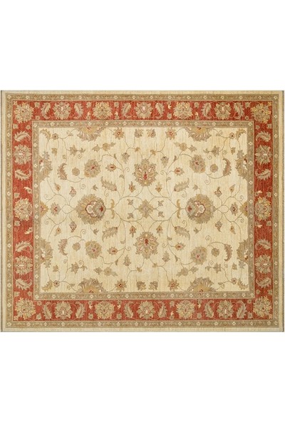 Allmode Afgan Uşağı Zıegler El Dokuma Halı 203X236 Allmode Afgan Uşağı Zıegler El Dokuma Halı 203X236