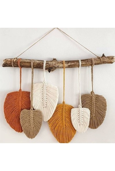 Ay Işığı Ayışığı Art Makrome Duvar Süsü