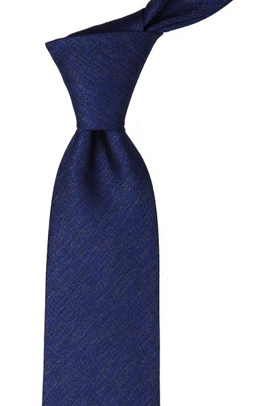 Kravatkolik Lacivert Kum Desen Mendilli Klasik Kravat KK9446