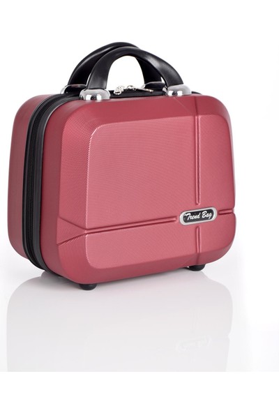 Deriend Abs Makyaj ve Hostes Çantası Bordo Deriend Abs Makyaj ve Hostes Çantası Bordo