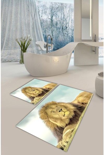 Modanoiva Antibakteriyel Yıkanabilir Kaymaz Dot Taban 2'li Banyo Paspası ( 50CM x 60CM - 60CM x 100CM) MNP1091 Modanoiva Antibakteriyel Yıkanabilir Kaymaz Dot Taban 2'li Banyo Paspası ( 50CM x 60CM - 60CM x 100CM) MNP1091