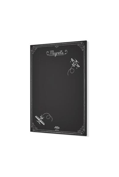 The Mia Magnet Panosu Siyah - 70 x 50 cm GLV0634