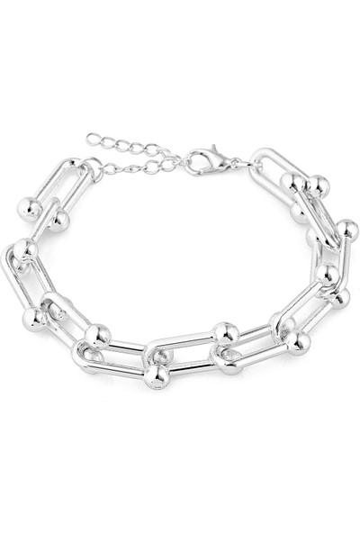 Duke Nickle Kadın Geçme Yapılı Bileklik DBBL3117