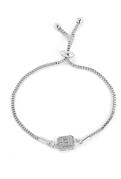 Duke Nickle Baget Zirkon Taşlı Bileklik DBBL3124