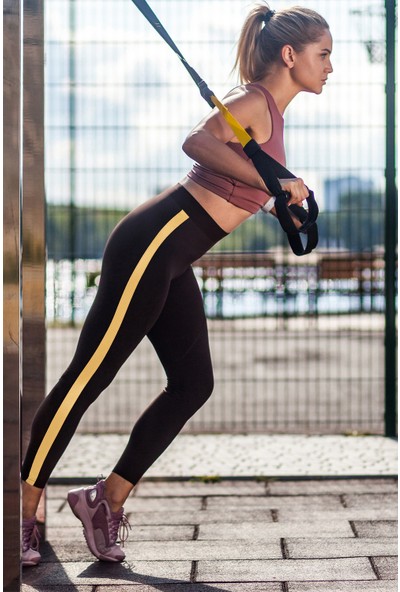 Miorre Doremi Active Sportive Kalın Çizgili Tayt Miorre Doremi Active Sportive Kalın Çizgili Tayt