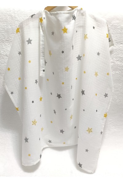Beybinest Müslin Emzirme Önlüğü ve Battaniye Ayarlanabilir Boy Yıldızlar Beybinest Müslin Emzirme Önlüğü ve Battaniye Ayarlanabilir Boy Yıldızlar
