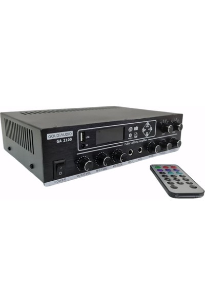 Gold Audio GA-2100 100WATT 2 Zonlu Hat Trafolu Anfi Gold Audio GA-2100 100WATT 2 Zonlu Hat Trafolu Anfi