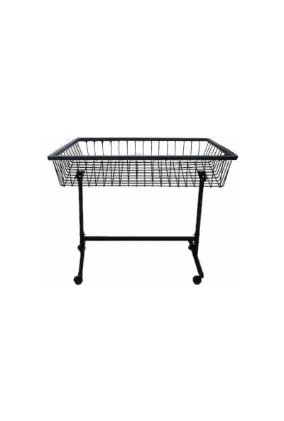 Rafburada Havuz Sepet.tekerlekli,fırın Boyalı,teşhir Sepeti. 60X90 Rafburada Havuz Sepet.tekerlekli,fırın Boyalı,teşhir Sepeti. 60X90