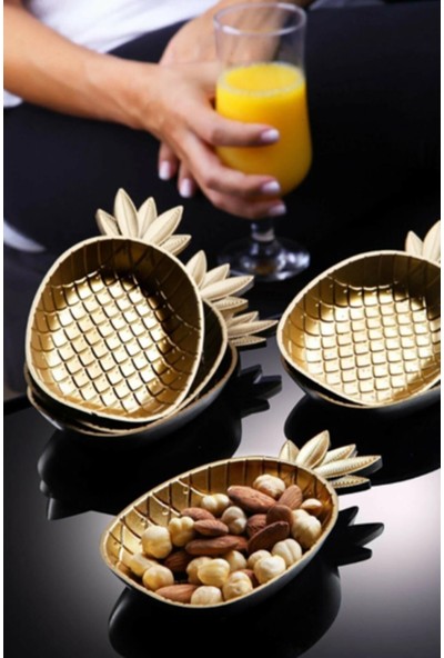 Bamovi Sarı 6'lı Ananas Çerezlik Gold Bamovi Sarı 6'lı Ananas Çerezlik Gold